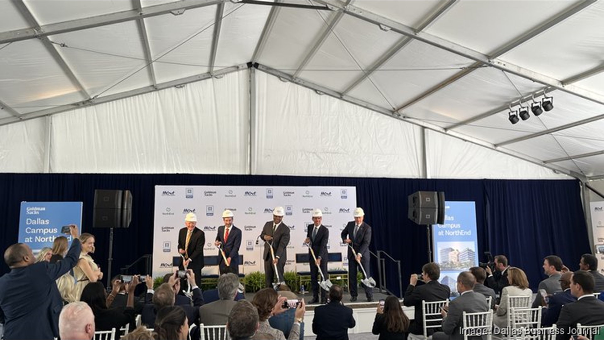 Goldman Sachs in Dallas: Leaders break ground on $500M campus | wfaa.com