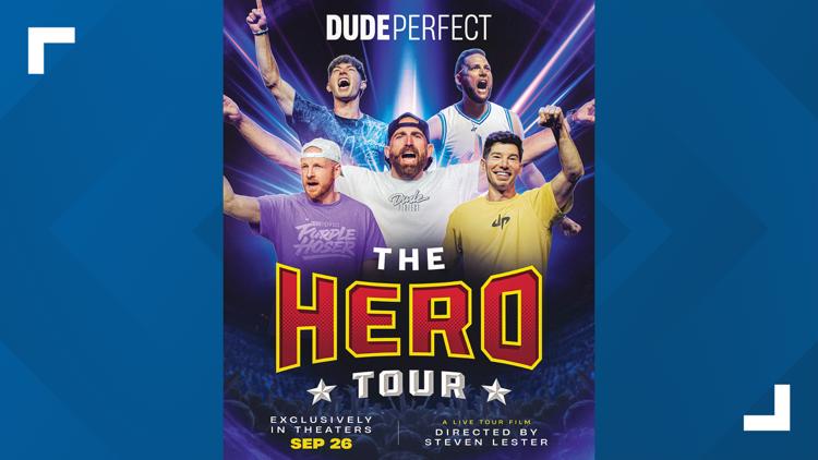 Dude Perfect's 'The Hero Tour' hits theaters | wfaa.com