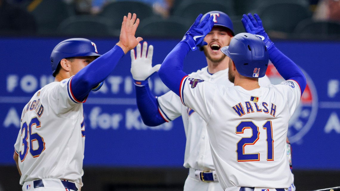 Texas Rangers beat Chicago Cubs 11-2 | wfaa.com