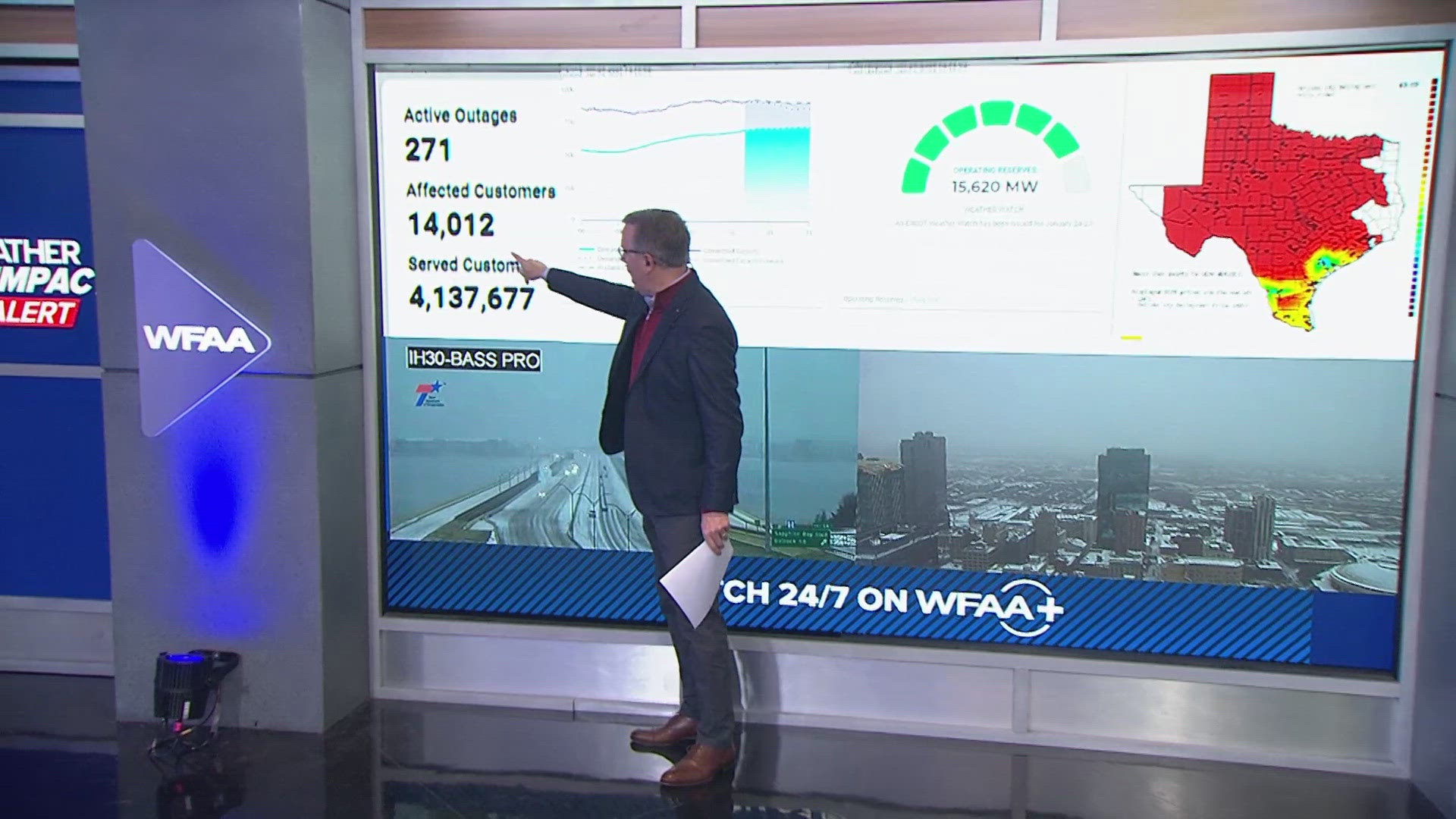 Dallas County Judge Clay Jenkins traveling out of town during winter ...