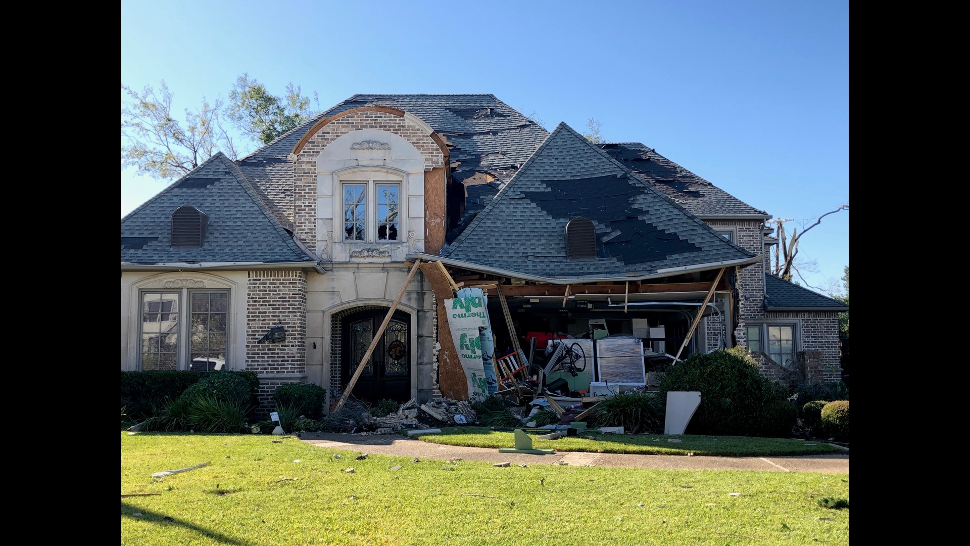 Home destroyed, but dishes left intact: Neighborhood hit hard by Dallas ...