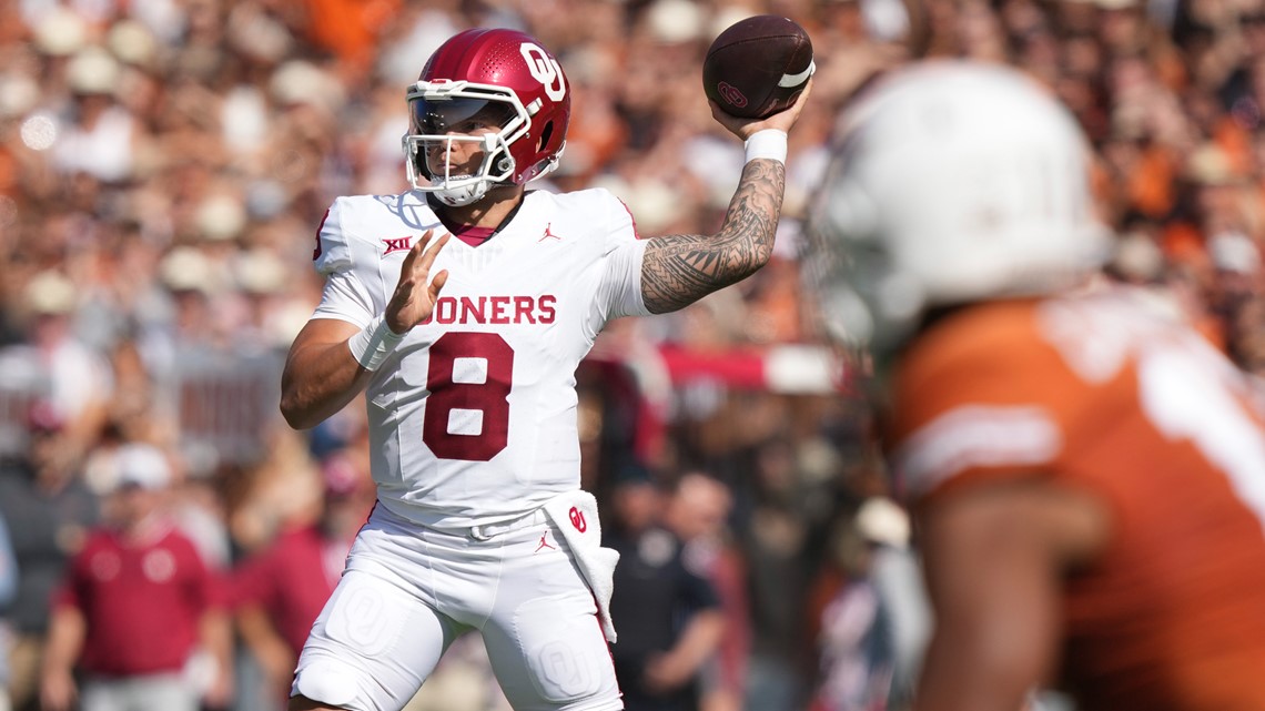 Texas-OU score | Longhorns, Sooners meet in Red River Rivalry | wfaa.com