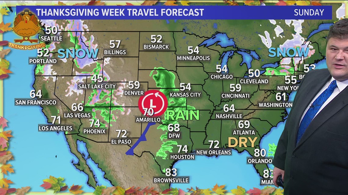 DFW weather | Storm system coming into North Texas Sunday, could ...