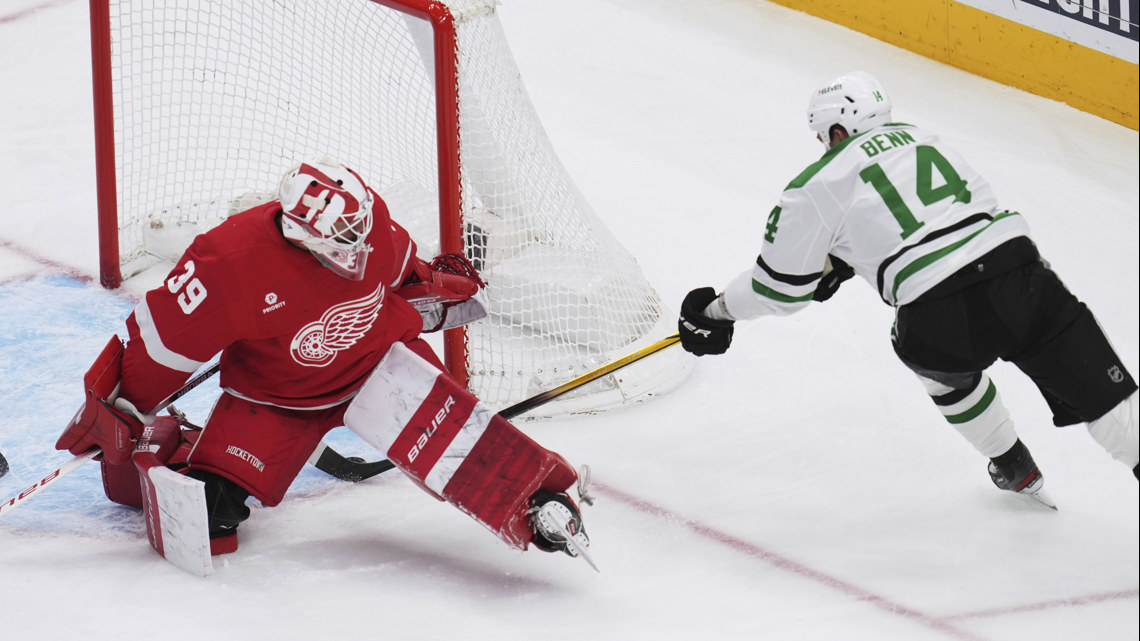 Dallas Stars lose to Detroit Red Wings 6-4 | wfaa.com