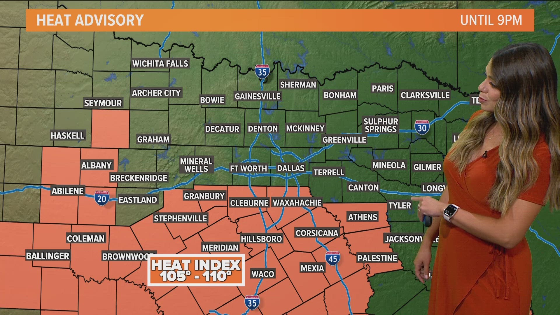 DFW Weather: Some storms in North Texas to start the week. Heat builds ...