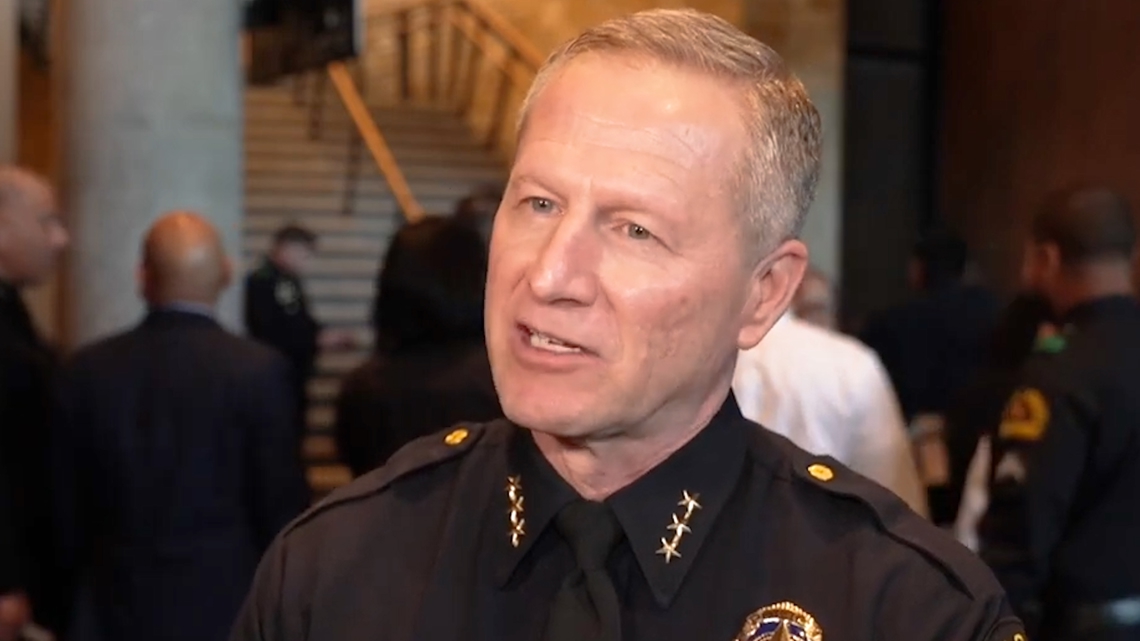 Dallas Police Department interim chief starts job | wfaa.com