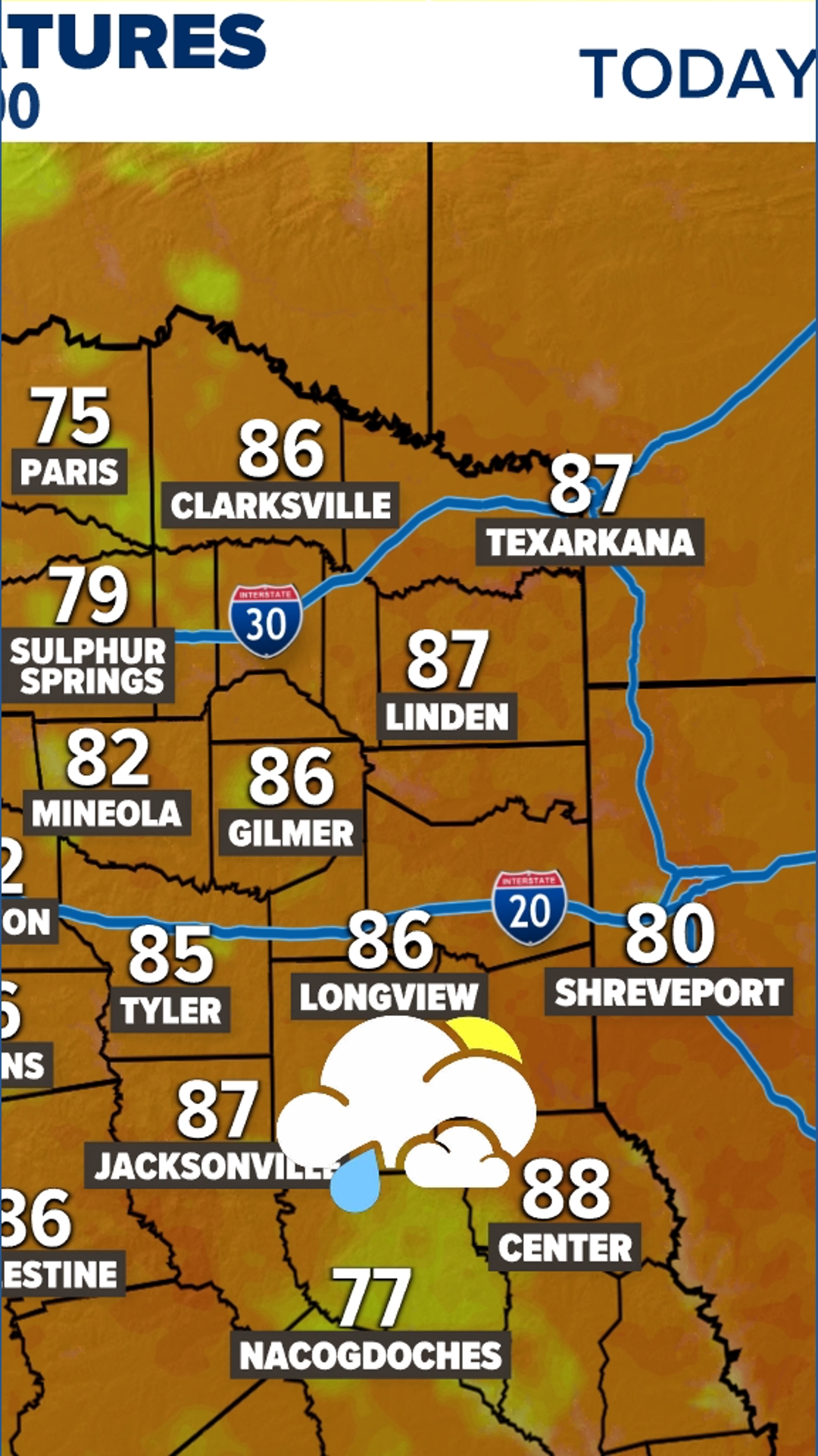 DFW Weather: Cool temps on Labor Day with low rain chances | wfaa.com