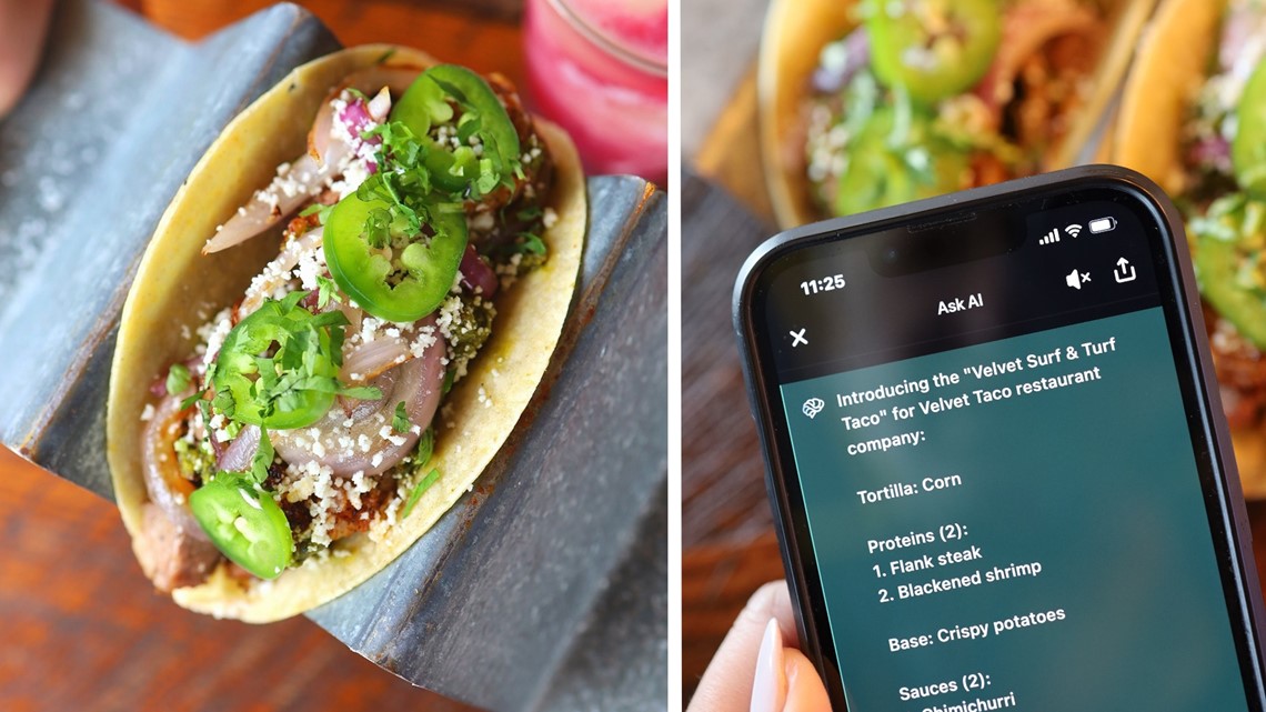 Chat GPTaco?! Here's the AI-generated taco available now | wfaa.com