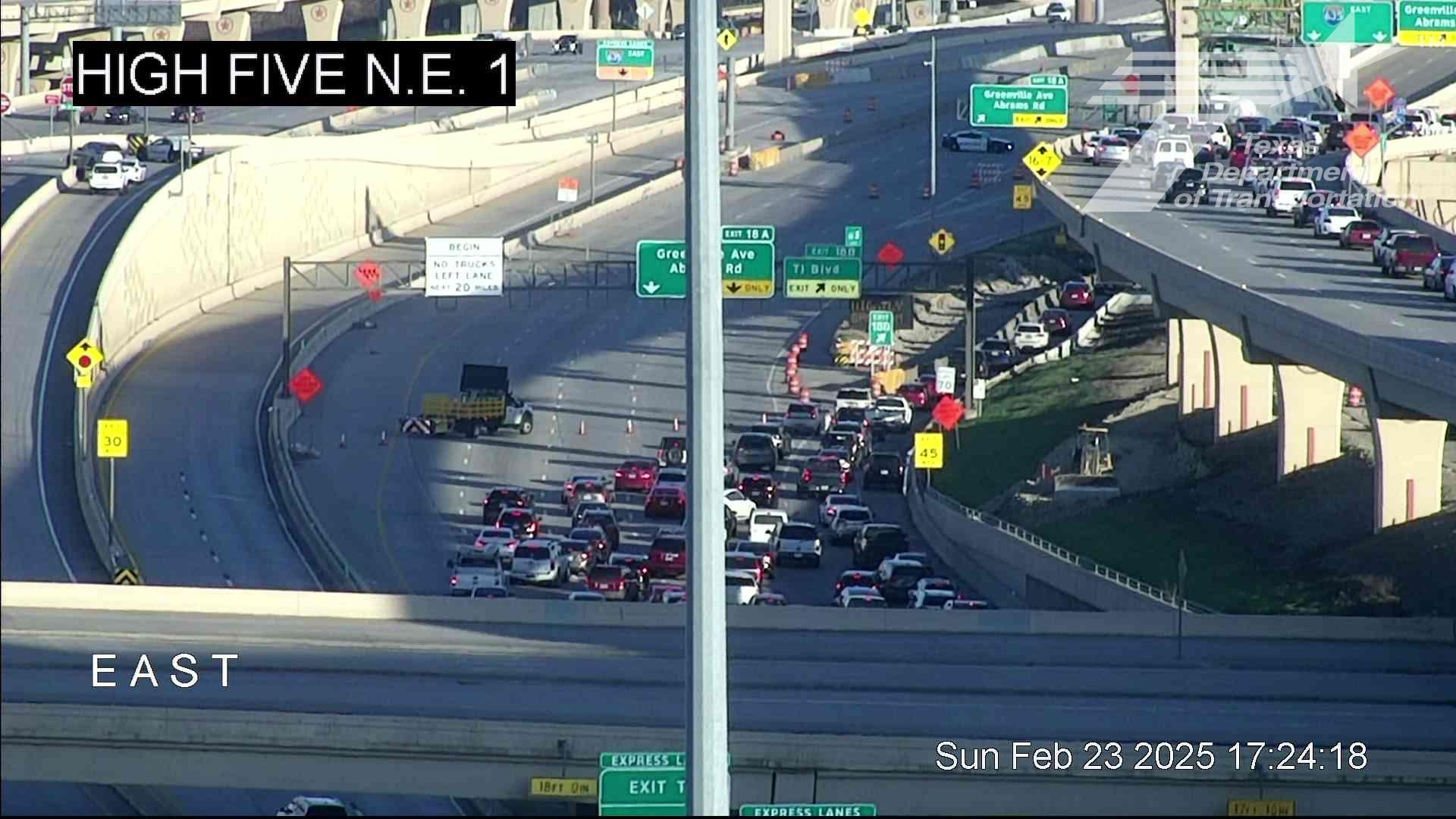 Motorcyclist dies in high-speed crash on LBJ Freeway, police say | wfaa.com