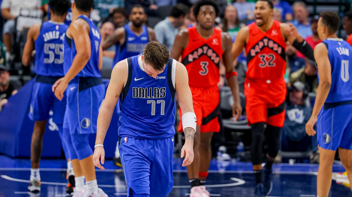 Dallas Mavs lose game against Raptors, 116-127 | wfaa.com