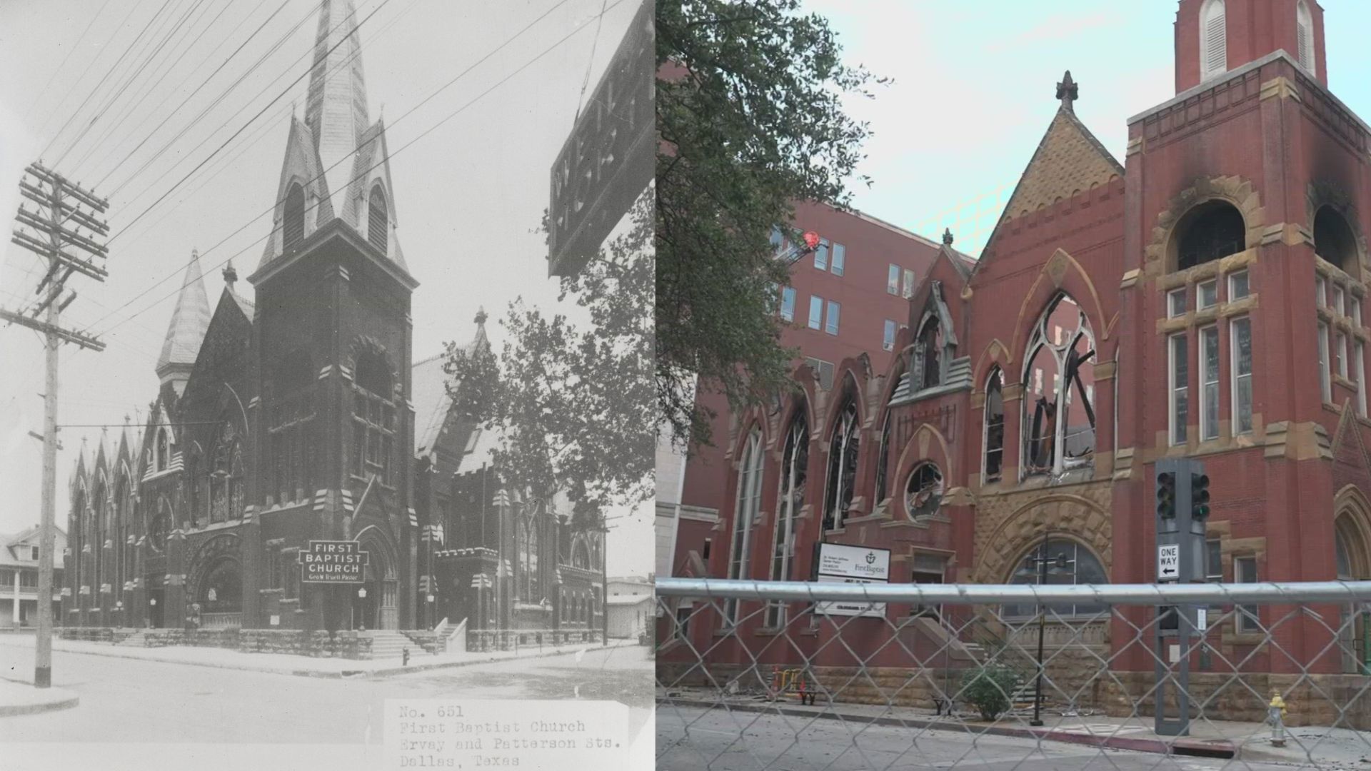 First Baptist Dallas history: Archive photos show original church ...