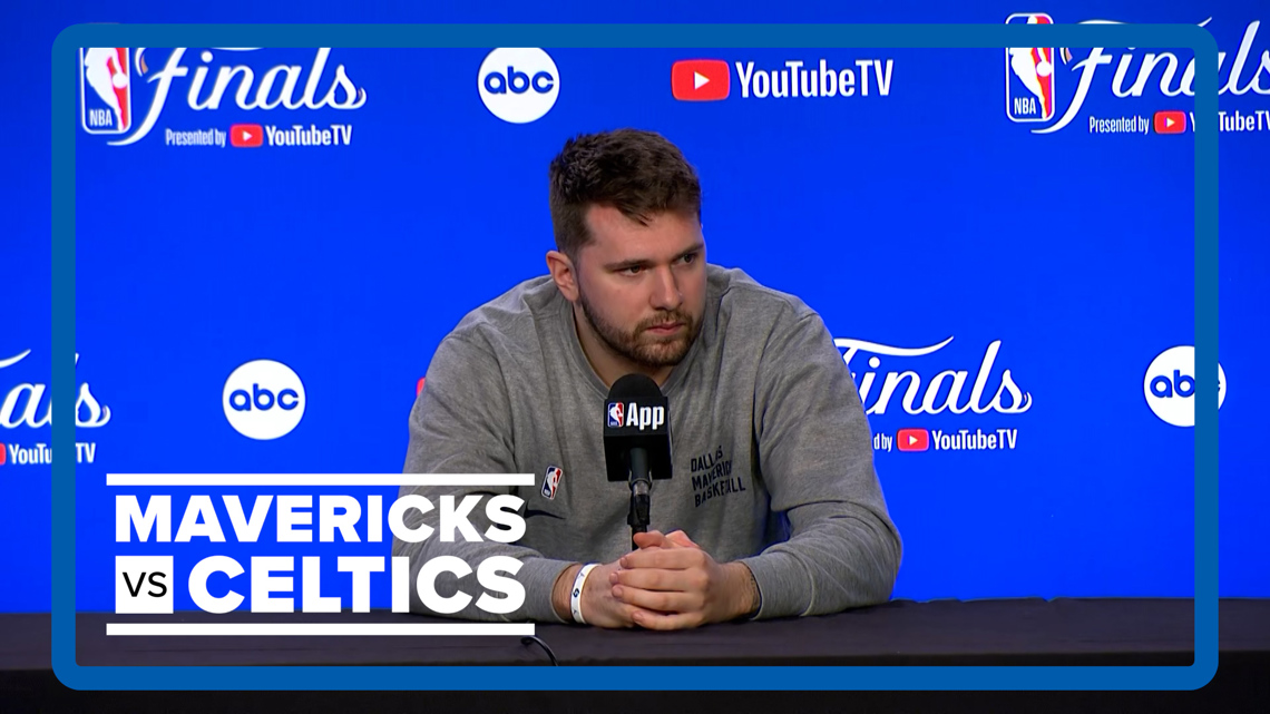 Luka Doncic full press conference one day after Game 3 loss in NBA ...