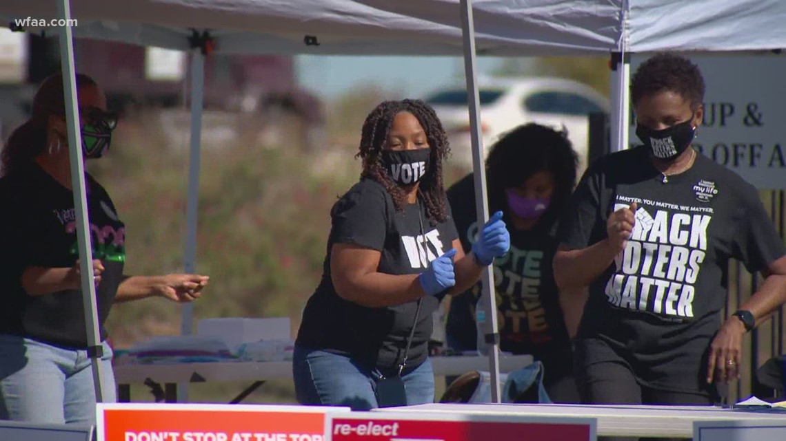 Activists, organizers, and a rapper spread 'Get Out To Vote' message ...