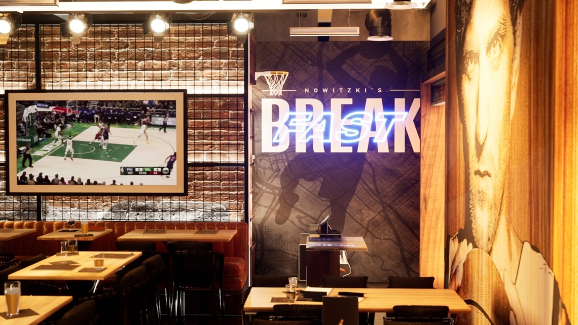 'Nowitzki' bar and restaurant open in DFW Airport | wfaa.com