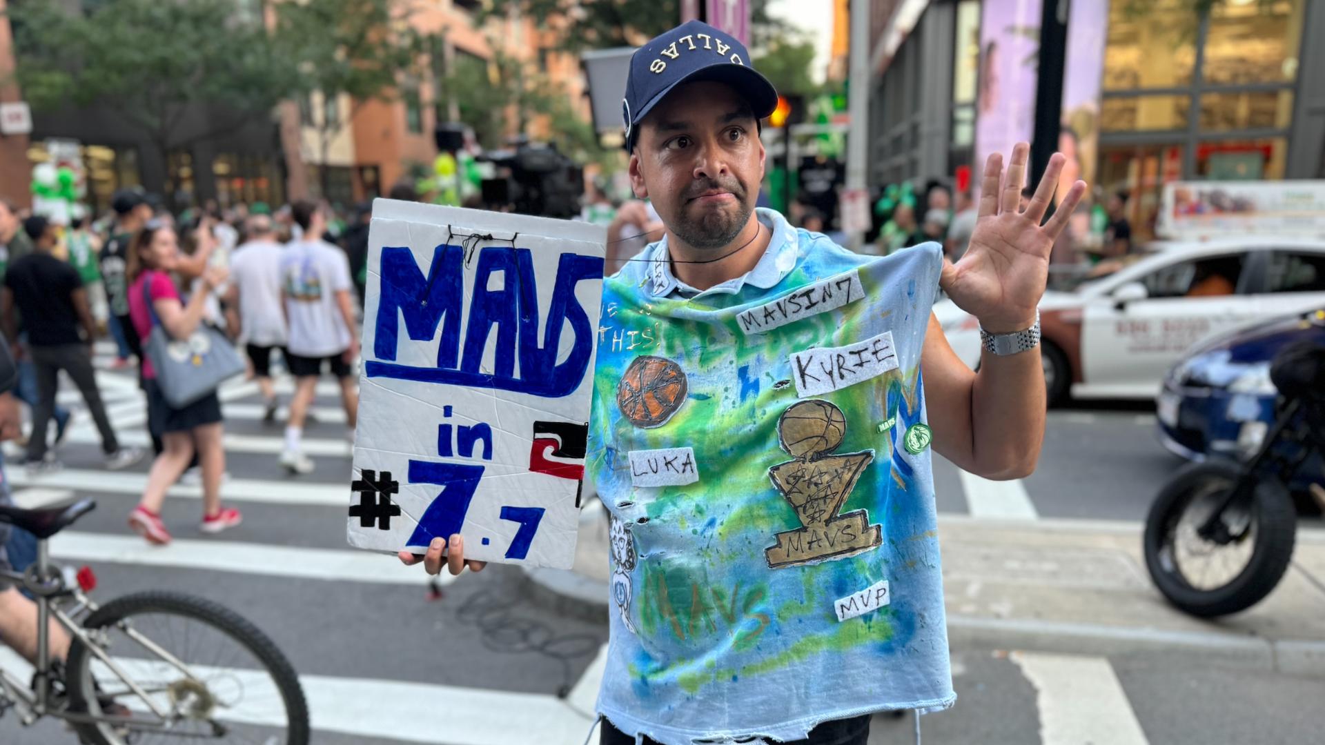 Mavs fan flew from Germany for every NBA Finals game | wfaa.com