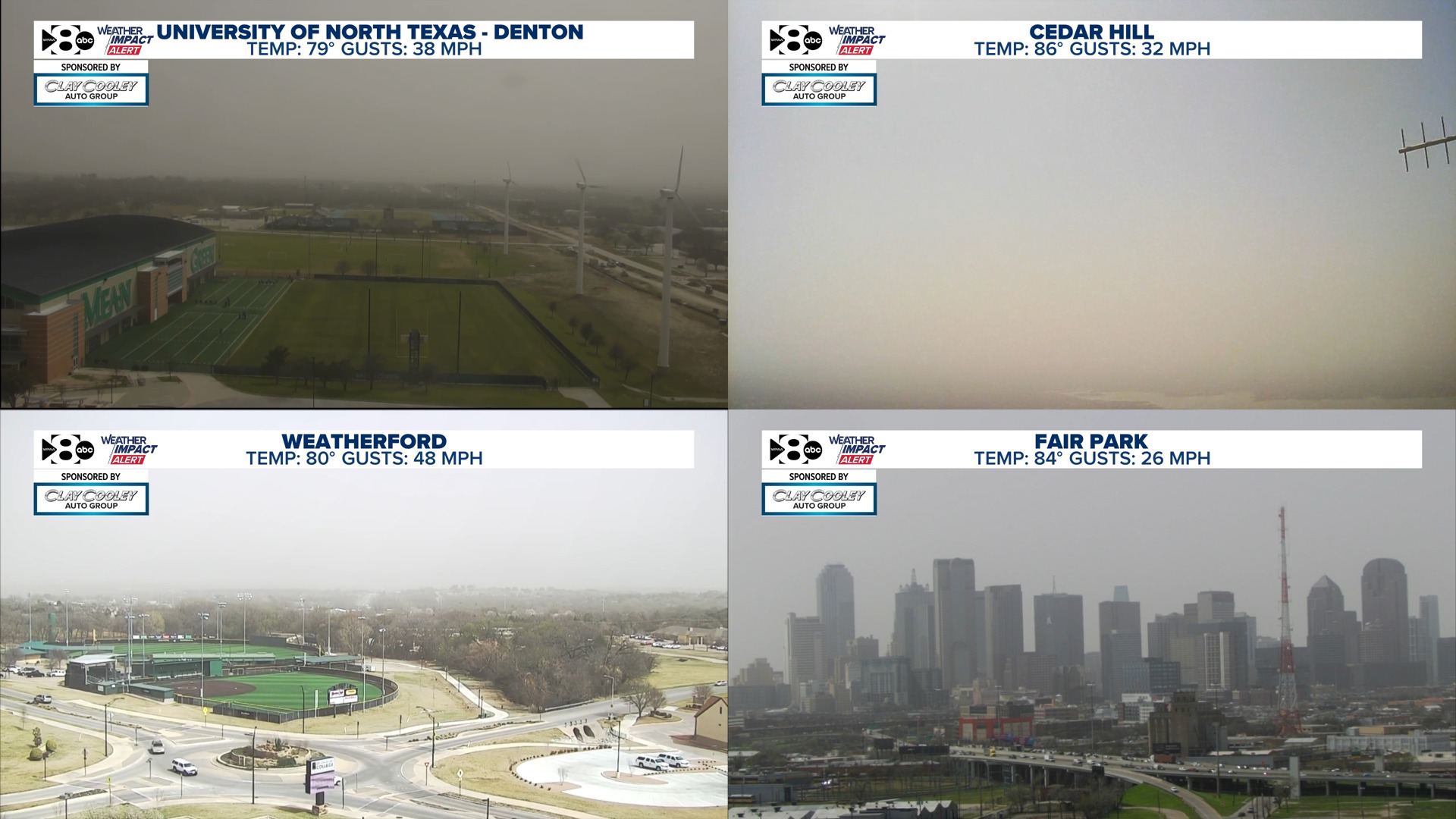 Texas dust storm impacts air quality and visibility | wfaa.com
