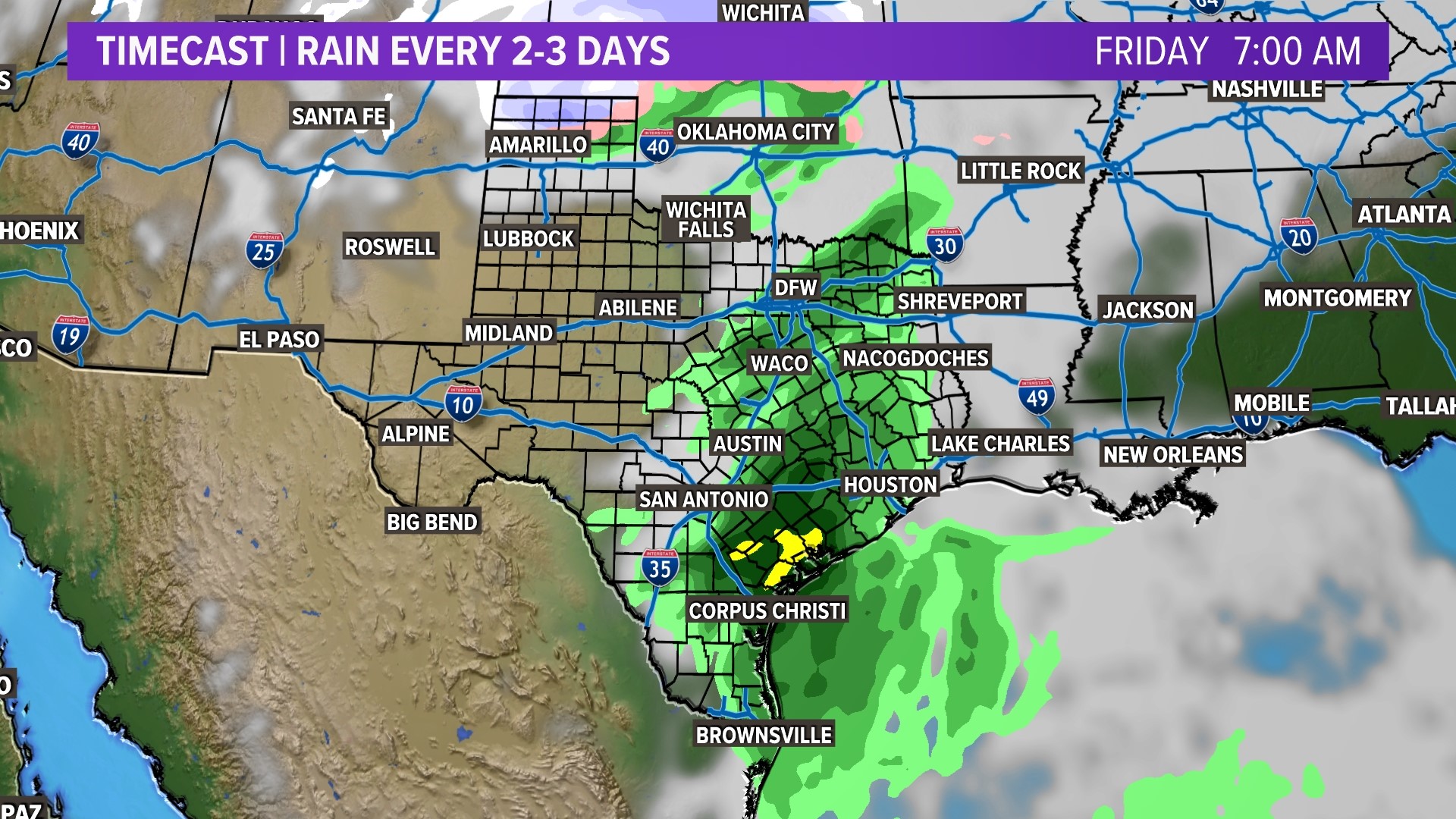 Dallas-Fort Worth weather: Cold front coming to ring in New Year | wfaa.com