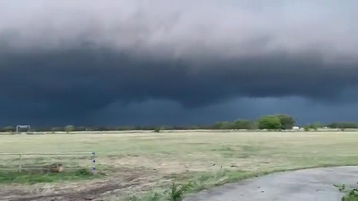 Horrible storm coming into Wills Point | wfaa.com