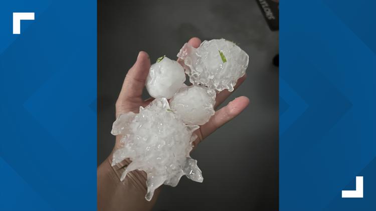 North Texas hail: Why is some spikey and others are smooth? | wfaa.com