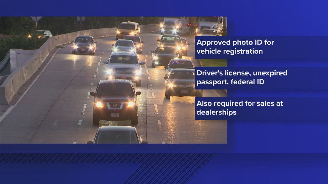 Texas adds new ID restrictions for vehicle registrations and renewals ...