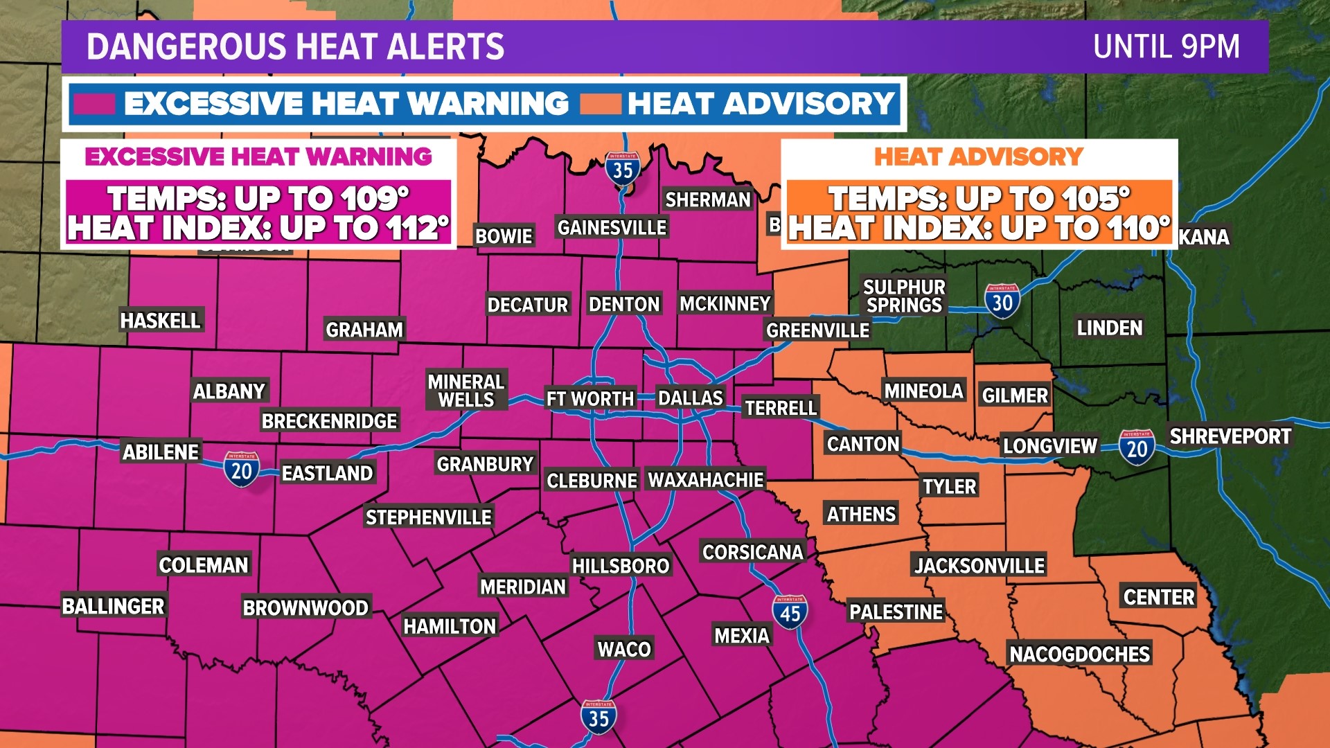 Dallas-Fort Worth weather: Here's the latest forecast | wfaa.com