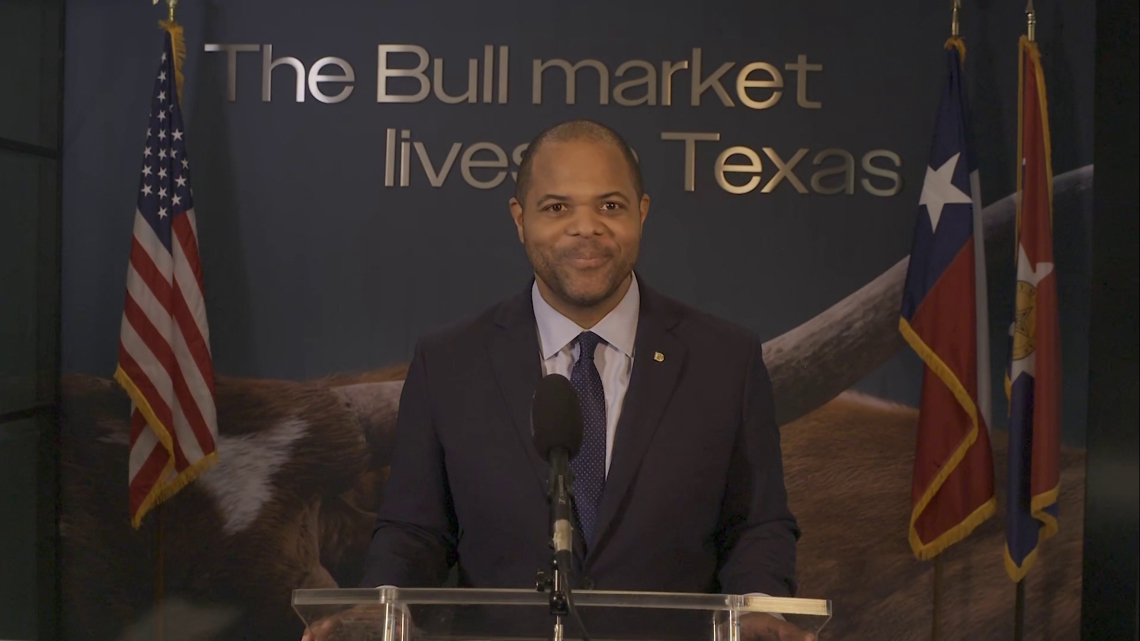 Dallas Mayor Eric Johnson touts growth of financial sector, public ...