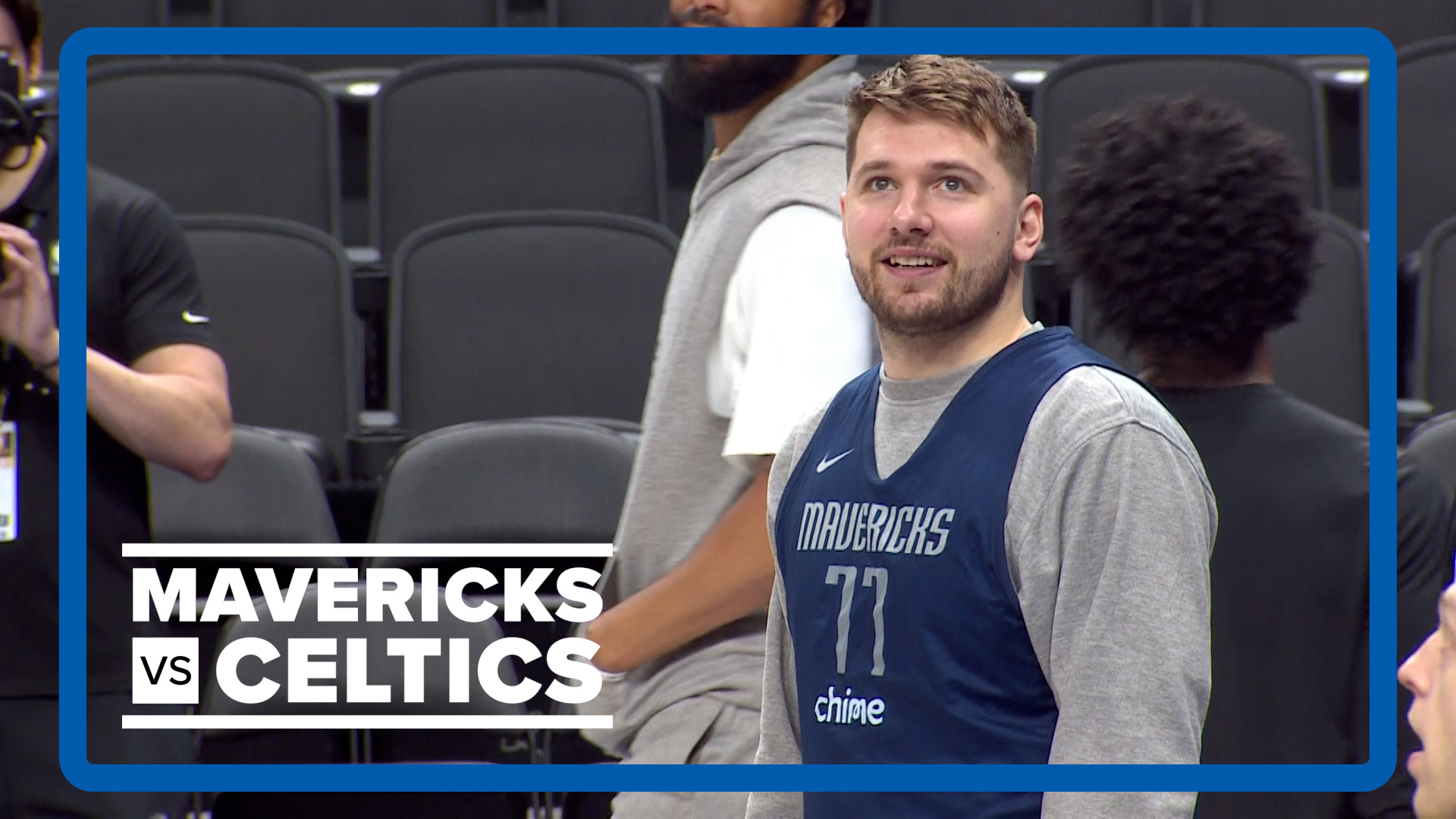 WATCH: Luka Doncic and the Dallas Mavericks practice ahead of Game 3 of ...