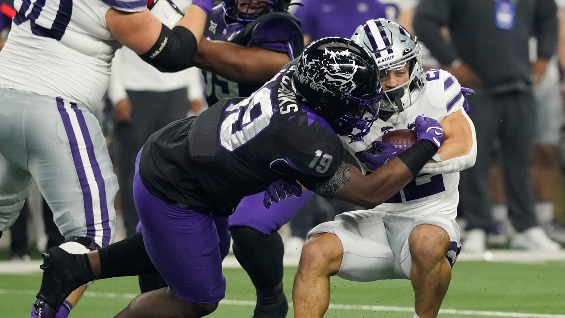 TCU score: Horned Frogs lose to Kansas State in Big 12 title game ...