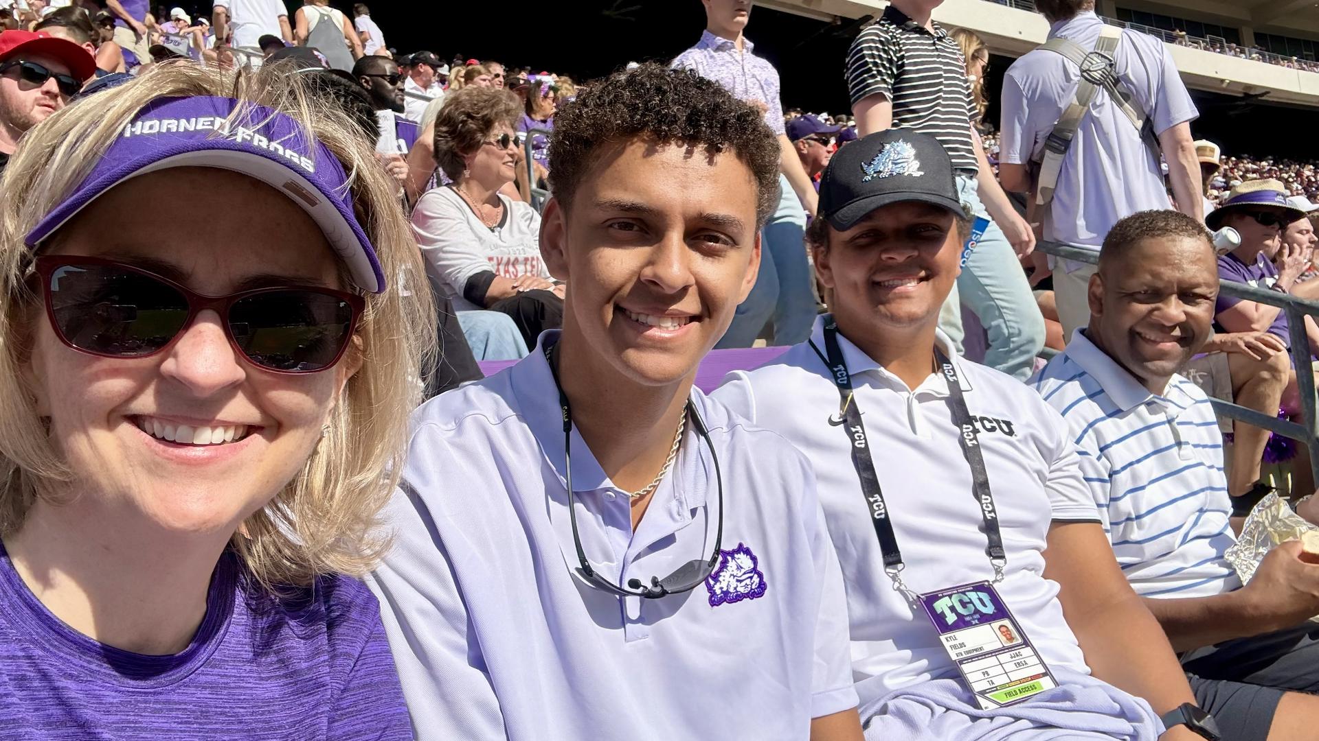 Mother, son both earn master's degrees at TCU graduation | wfaa.com