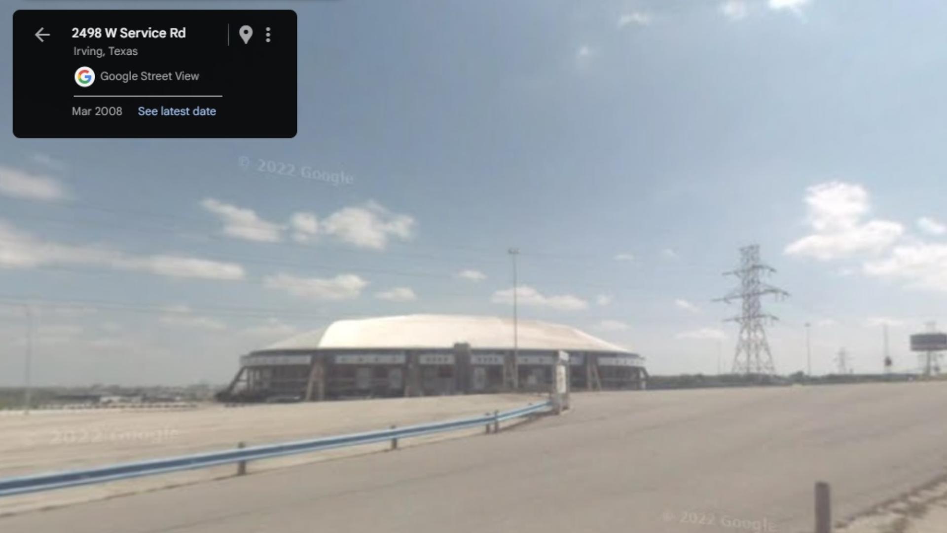 Google Maps Street View historical satellite images: Dallas, Texas' big ...