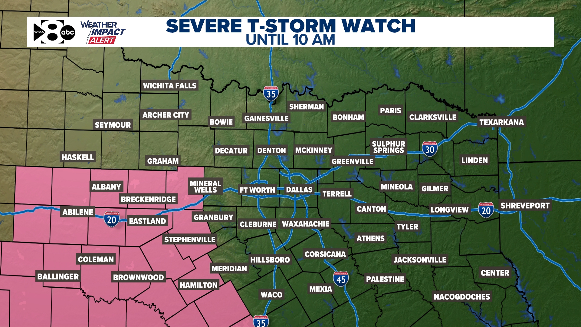 DFW Weather Alert: Latest rain timeline for Friday | wfaa.com