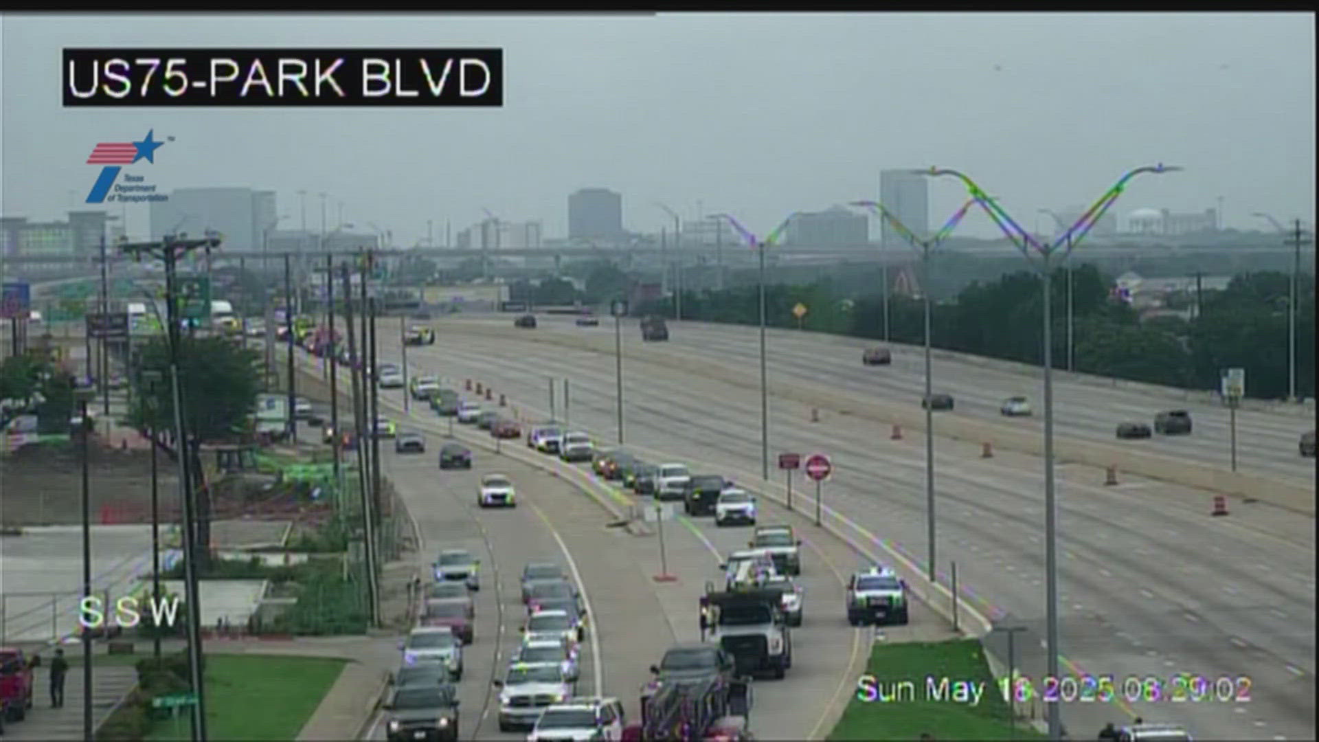 Traffic Alert: Crash closes northbound lanes of U.S. 75 in Plano ...