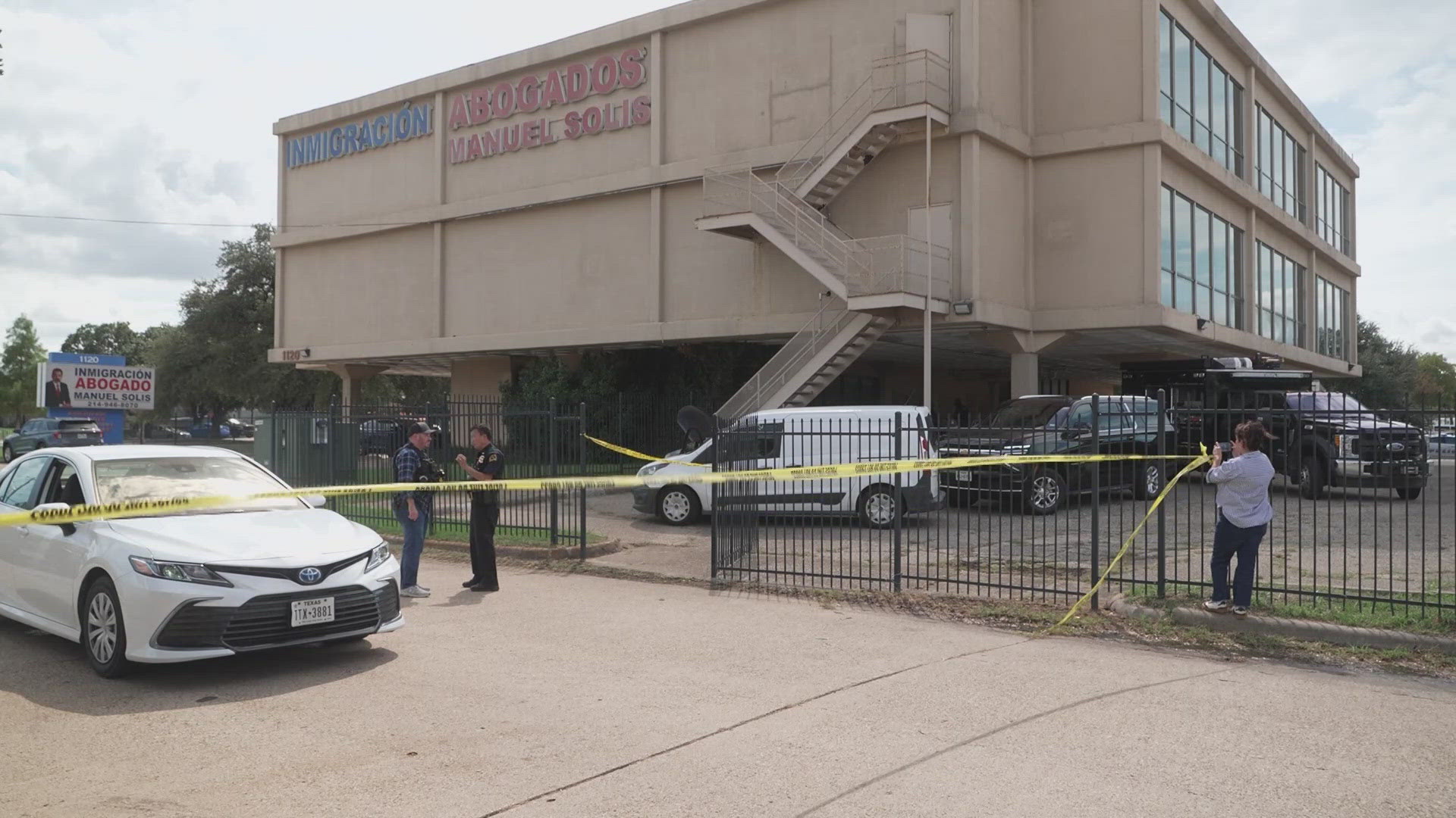 Dallas ICE shooting | Breaking down where the shooter opened fire from ...