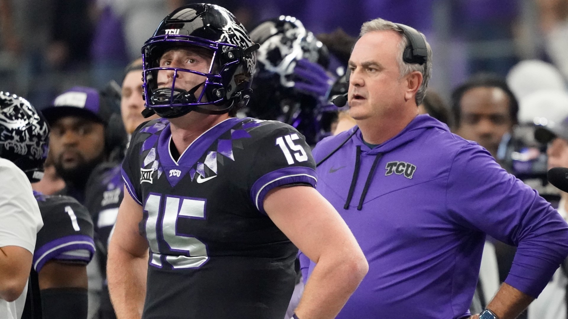 TCU score: Horned Frogs lose to Kansas State in Big 12 title game ...