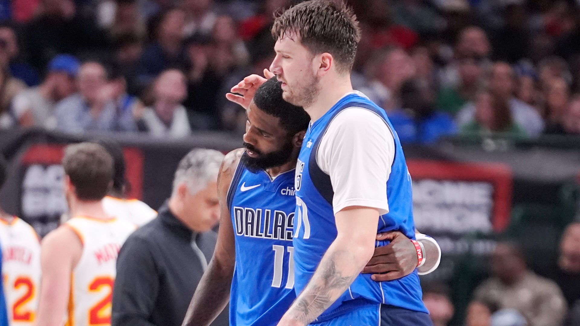 Kyrie Irving on Luka Doncic trade: 'Miss my hermano' | wfaa.com