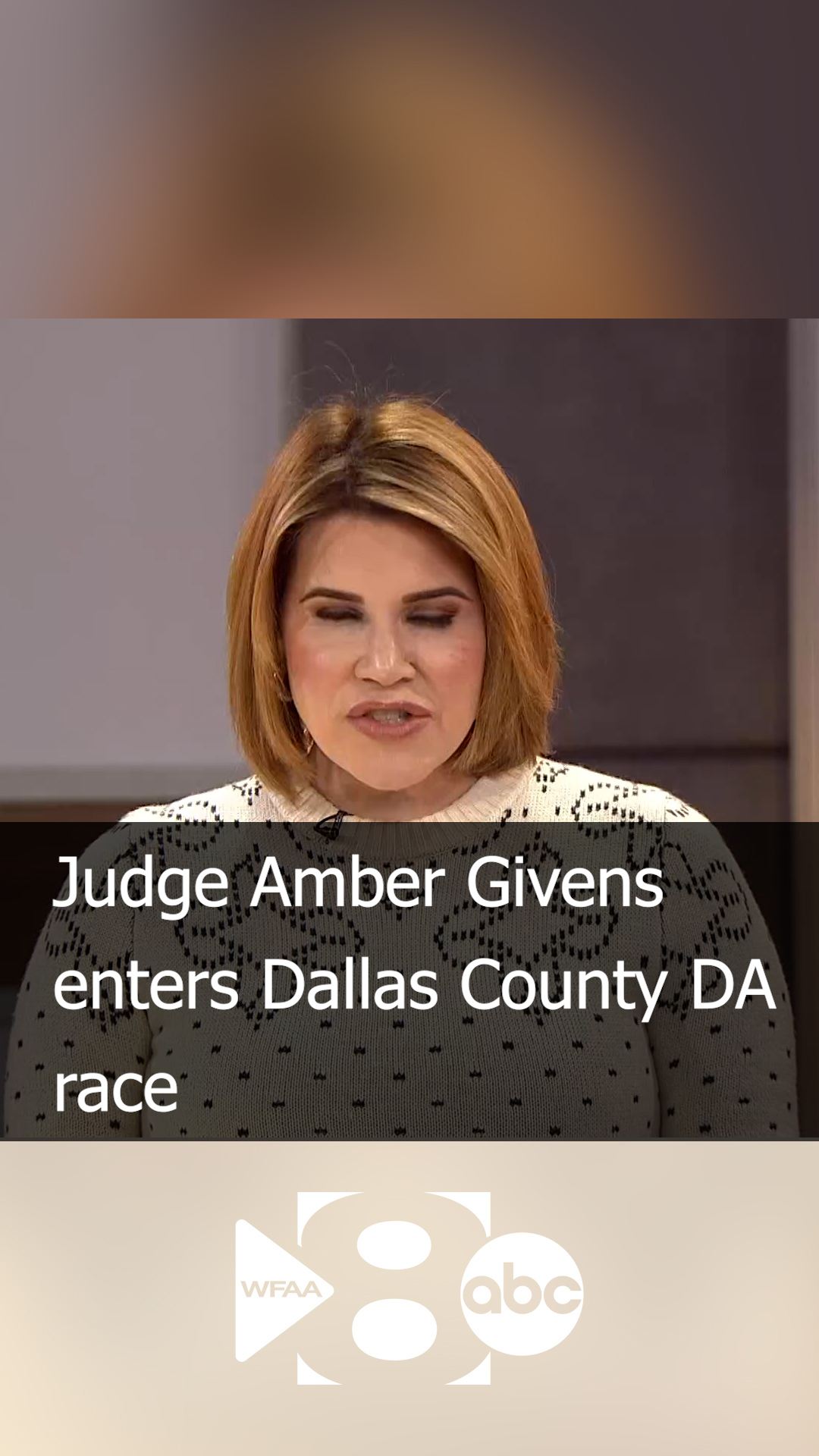 Judge Amber Givens enters Dallas County DA race | wfaa.com