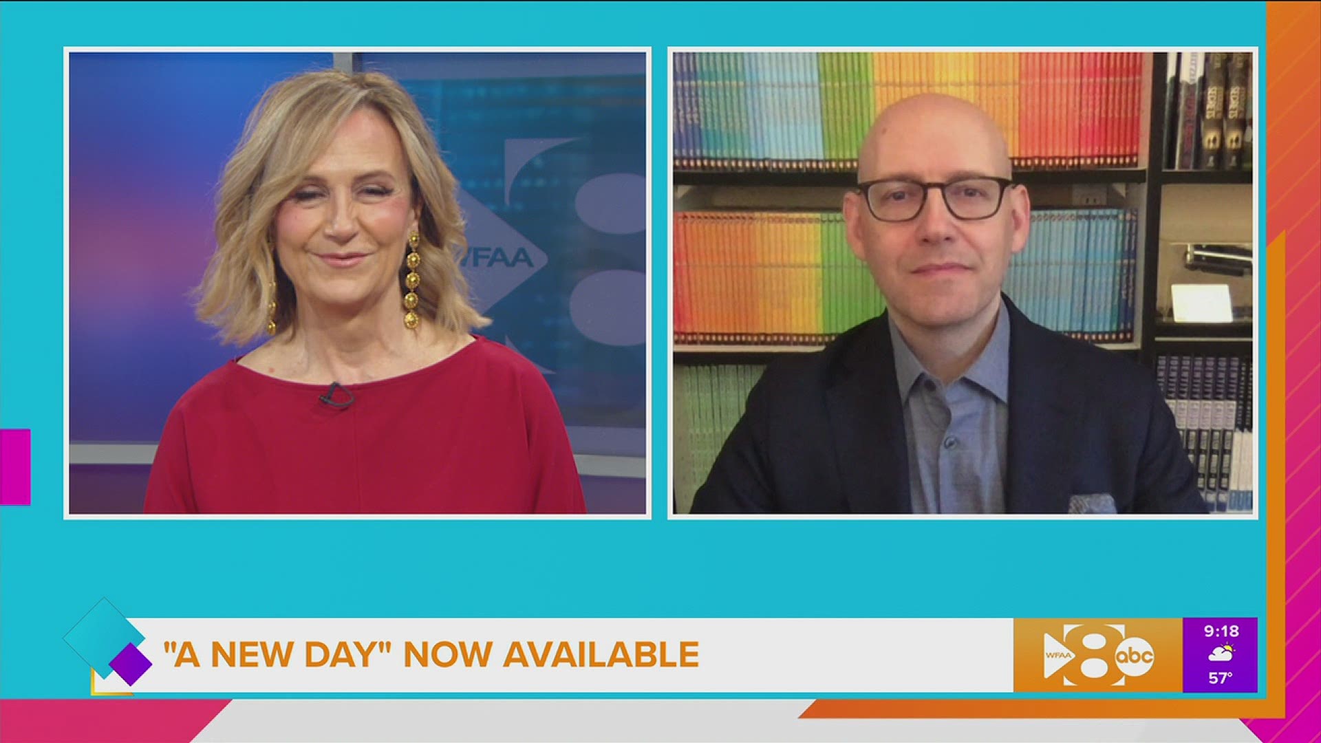 Brad Meltzer talks about his first storybook, "A New Day" | wfaa.com