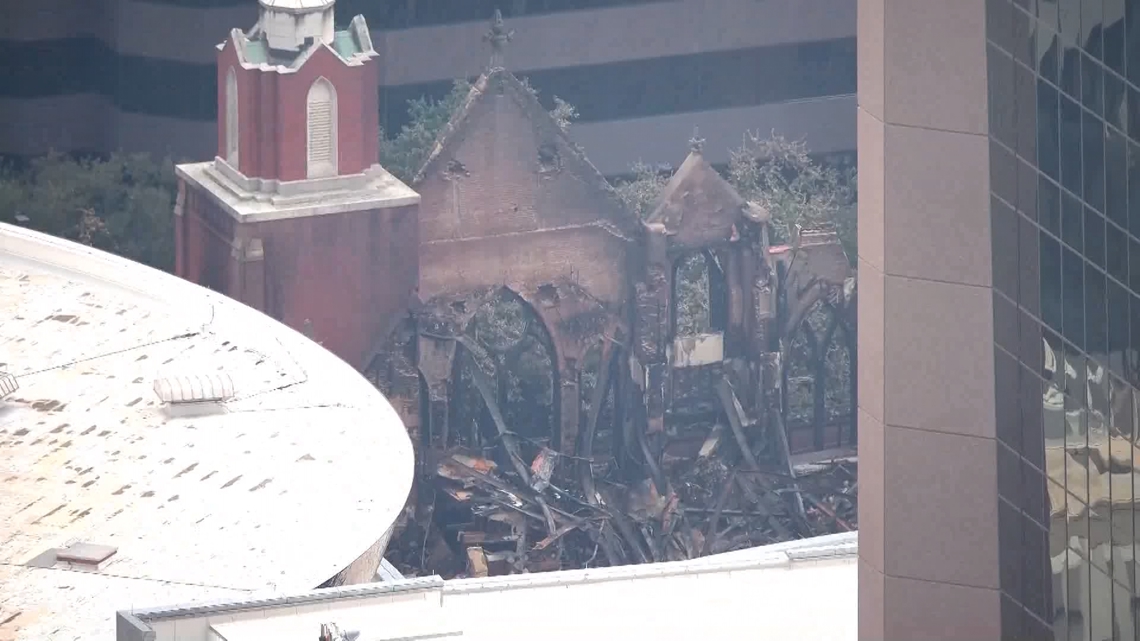 Dallas church plans to preserve historic sanctuary after fire | wfaa.com