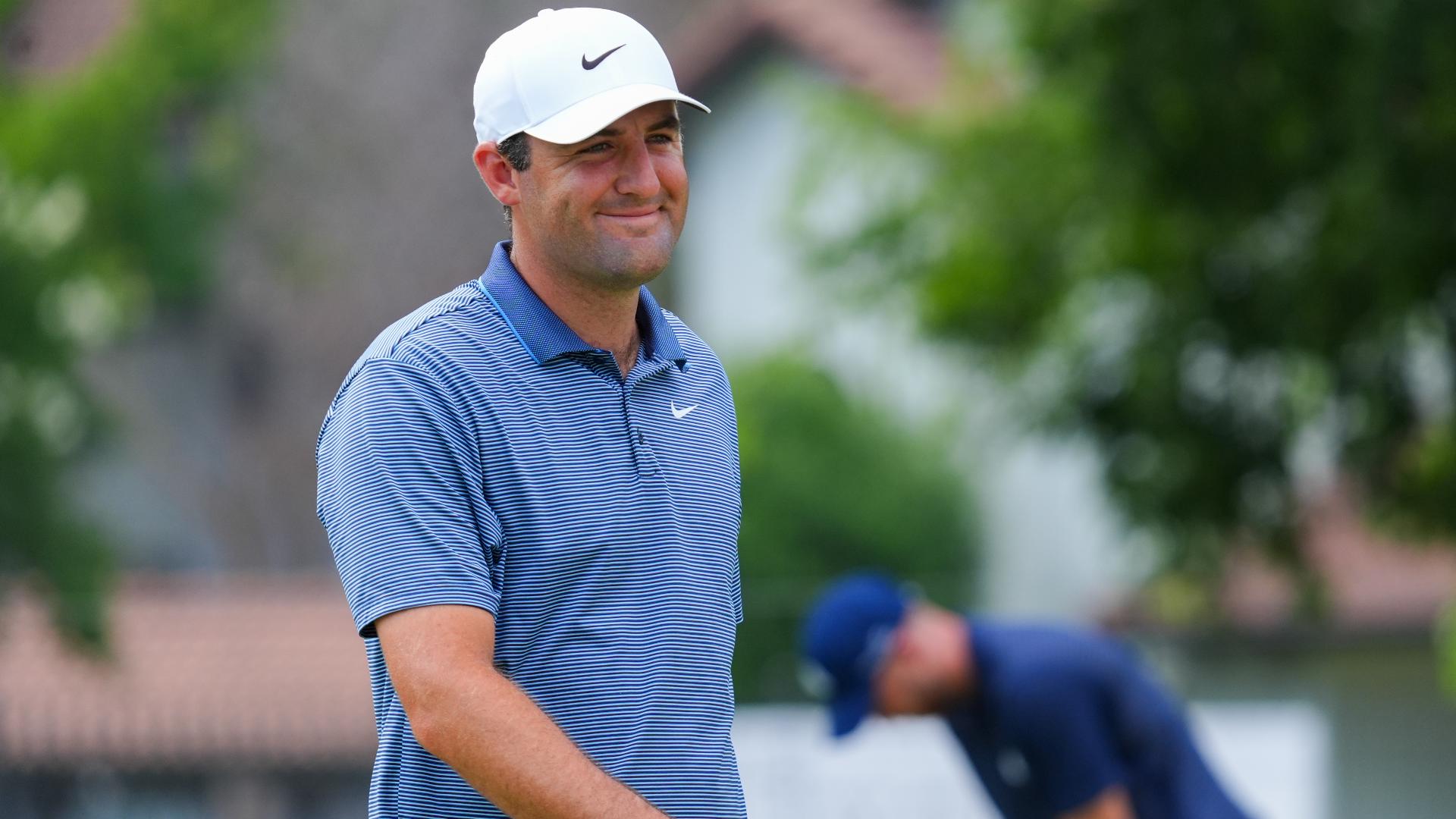 Scheffler trails Charles Schwab Challenge by 5 shots | wfaa.com