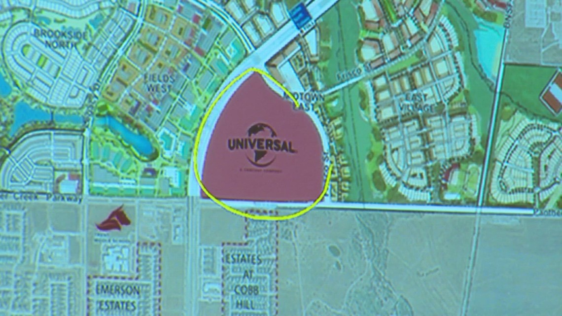 Universal, nearby Frisco neighborhood agree to build terms | wfaa.com