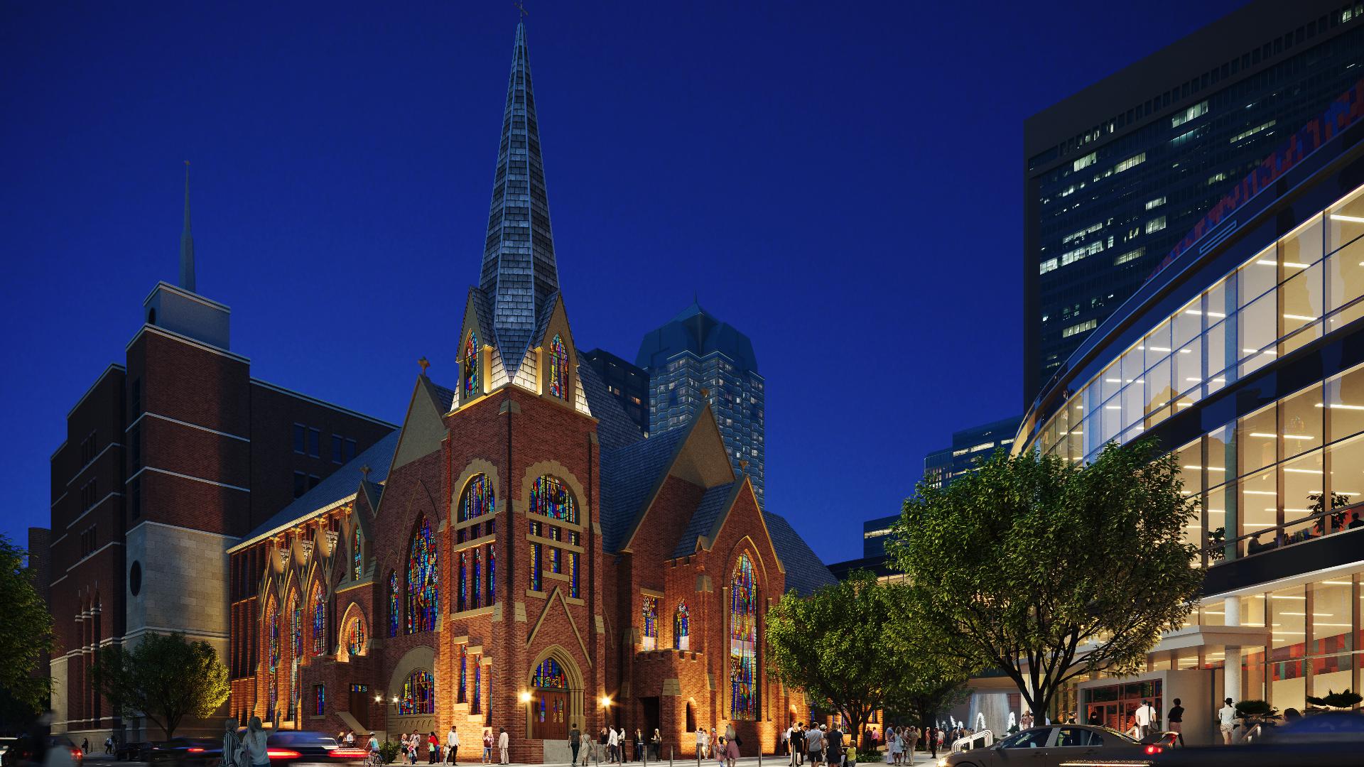 First Baptist Dallas to build anew, preserve history in $27M project ...