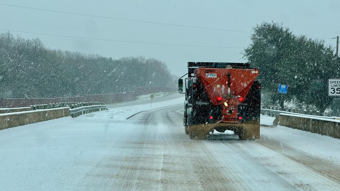 North Texas snowfall totals: Who got the most snow in DFW? | wfaa.com