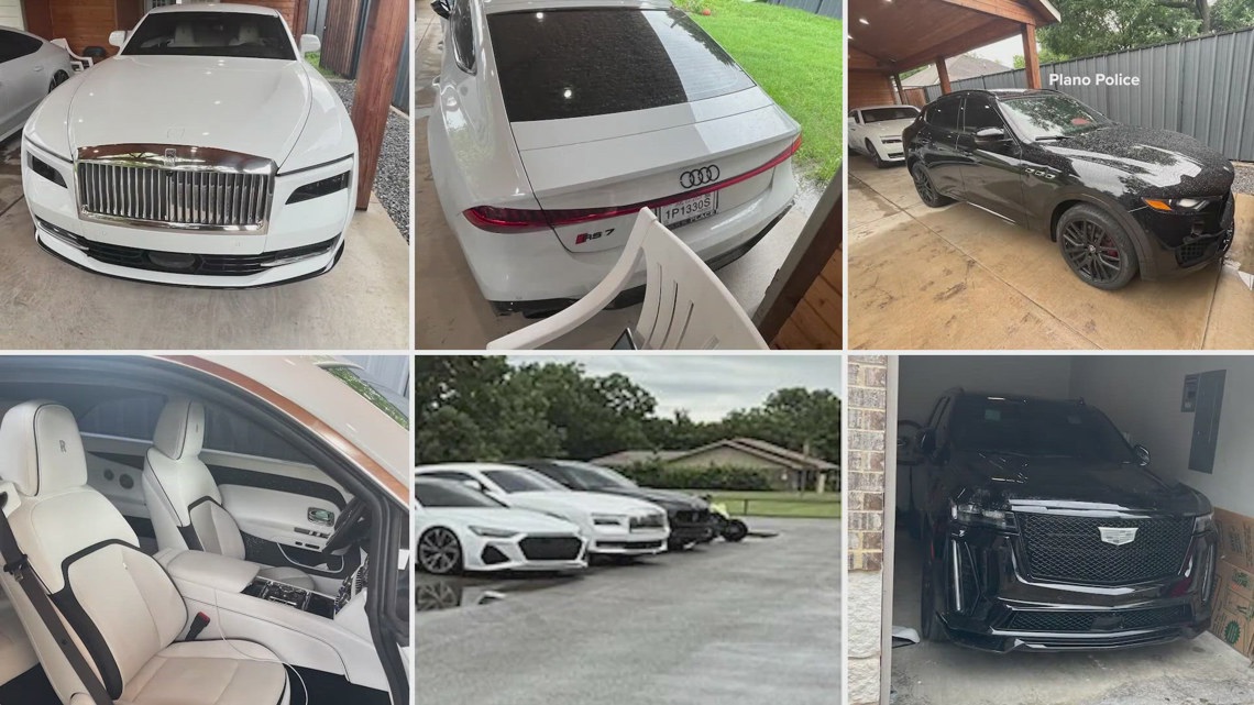 Stolen Rolls-Royce leads to big Texas theft bust | wfaa.com
