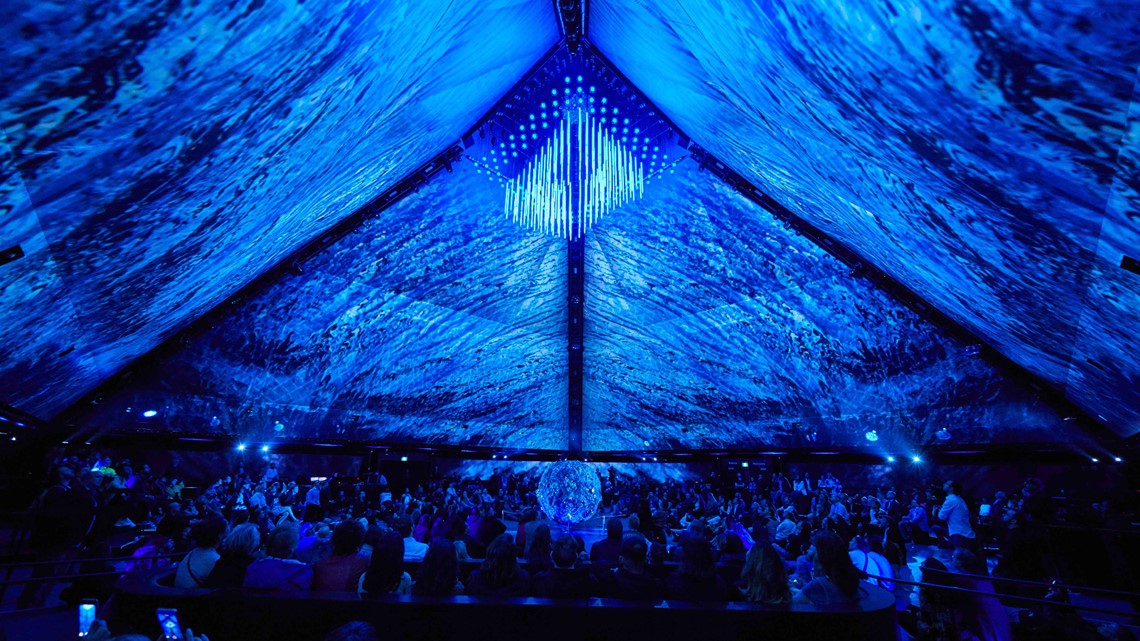 Tour inside the PY1 Pyramid in Arlington near I-30 | wfaa.com