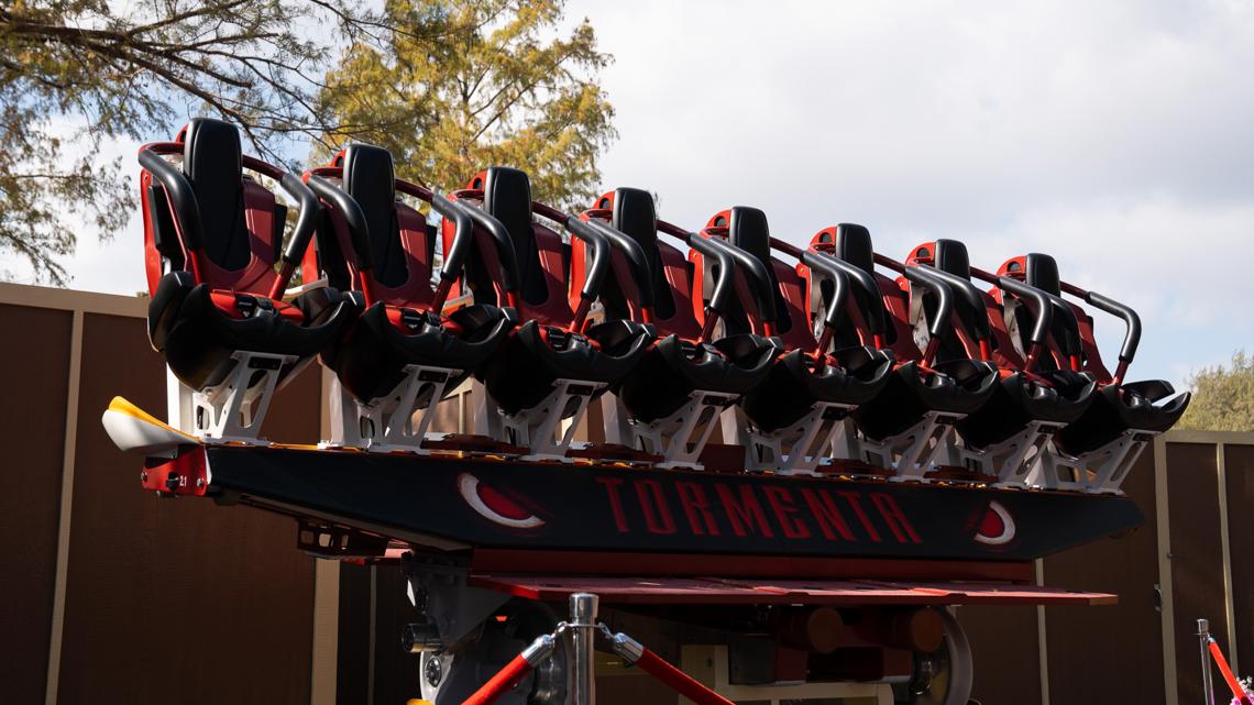 Six Flags Over Texas gives first look at record-breaking ‘Tormenta Rampaging Run’ roller coaster ...