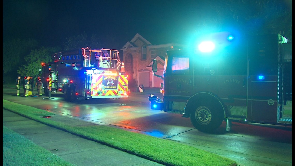 McKinney house set on fire by Thursday lightning storm | wfaa.com