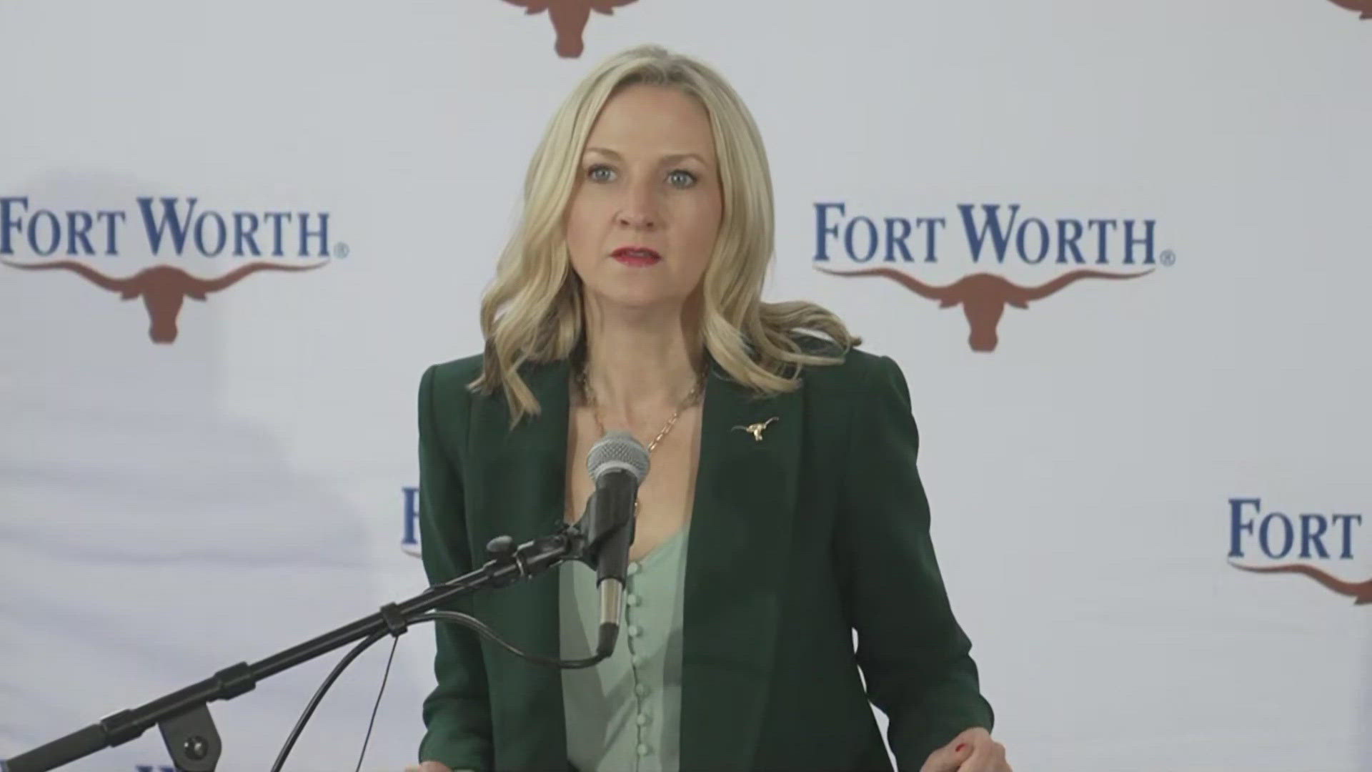 Fort Worth Mayor Mattie Parker on Fort Worth ISD takeover | Full press ...