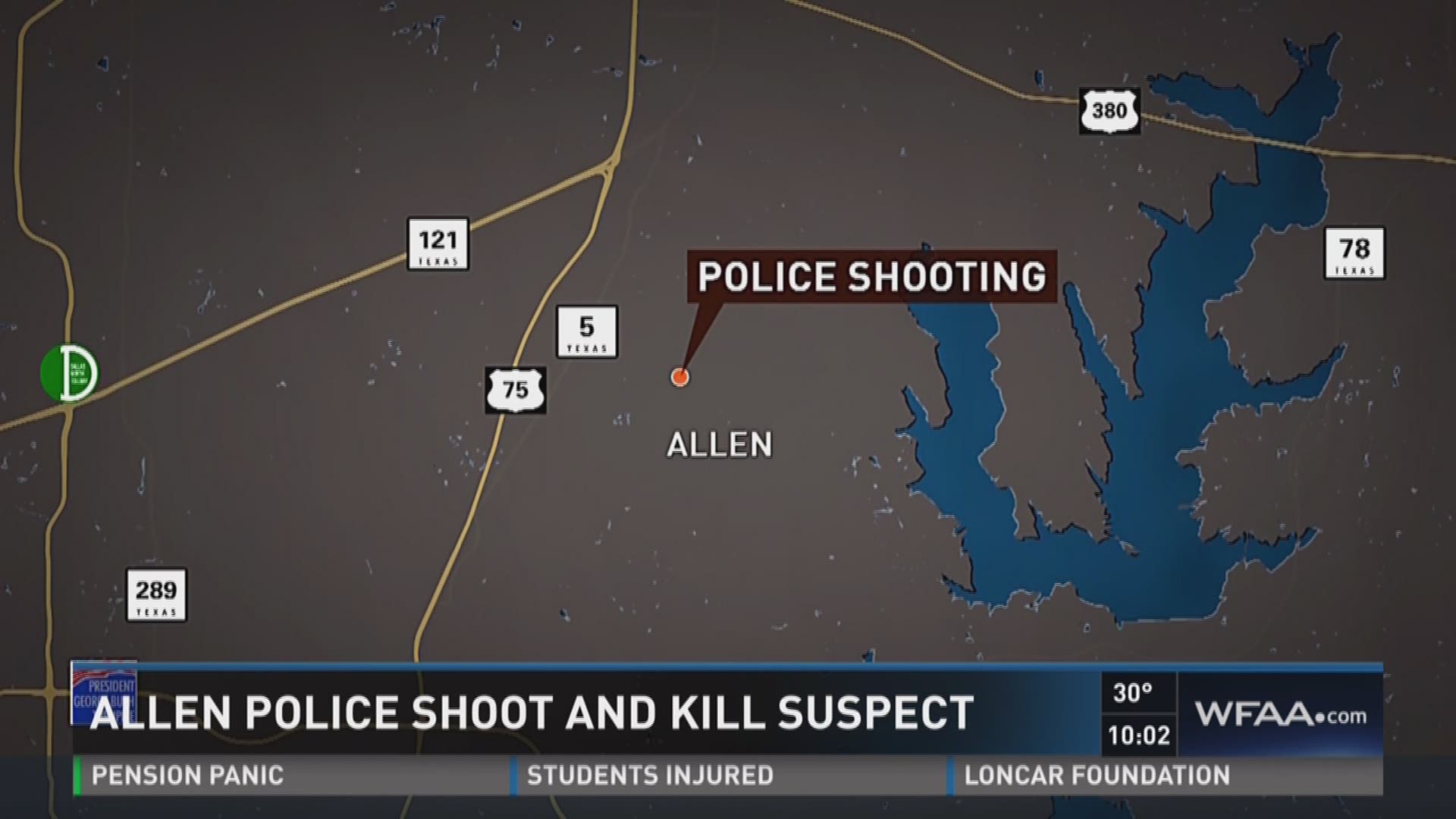 Allen police officer fatally shoots suspect in domestic disturbance ...