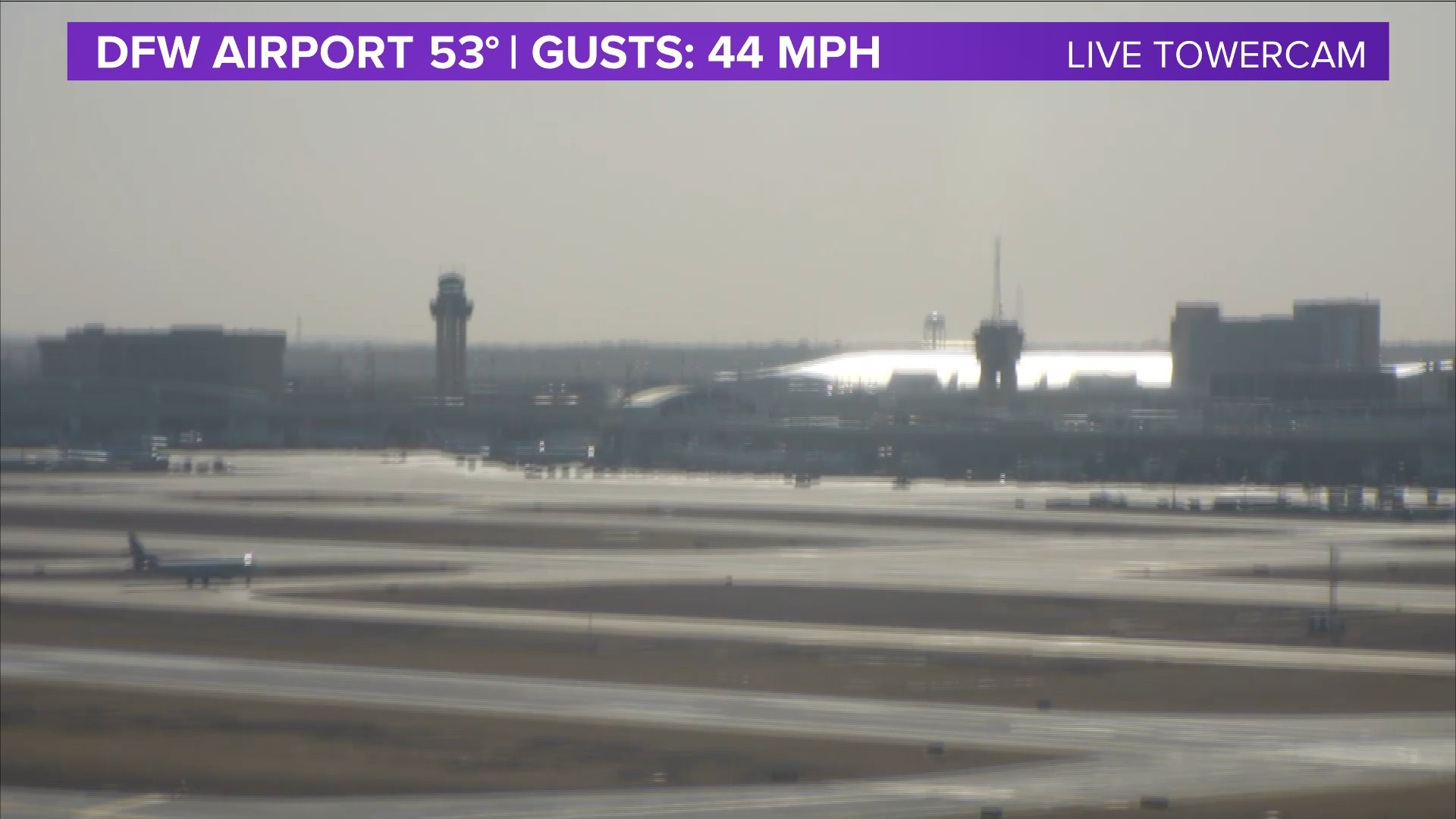 High winds force ground delay at DFW Airport | wfaa.com