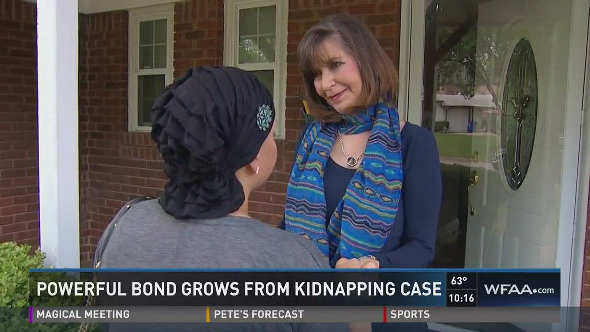 Powerful connection grows from painful journey | wfaa.com